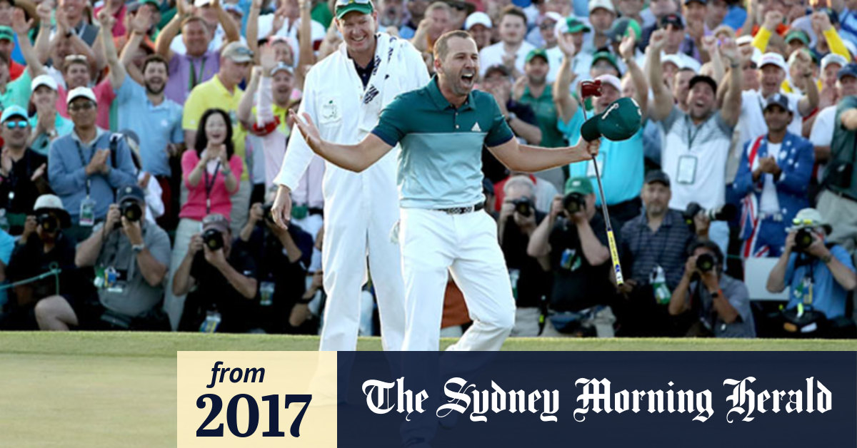 Video: Sergio Garcia wins US Masters