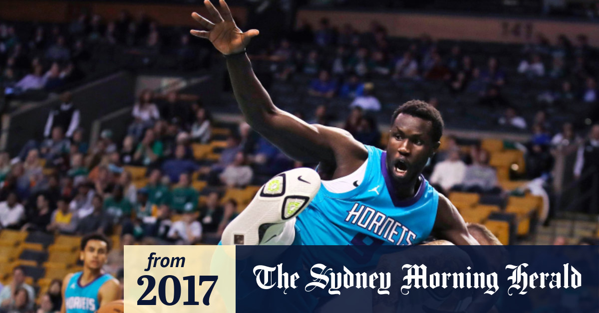 Charlotte Hornets' Mangok Mathiang's debut makes him record ninth ...