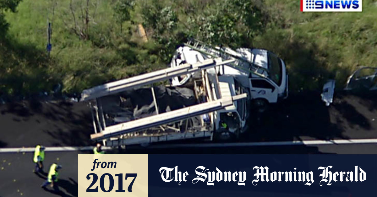 Video: Accident causes 12km traffic jam