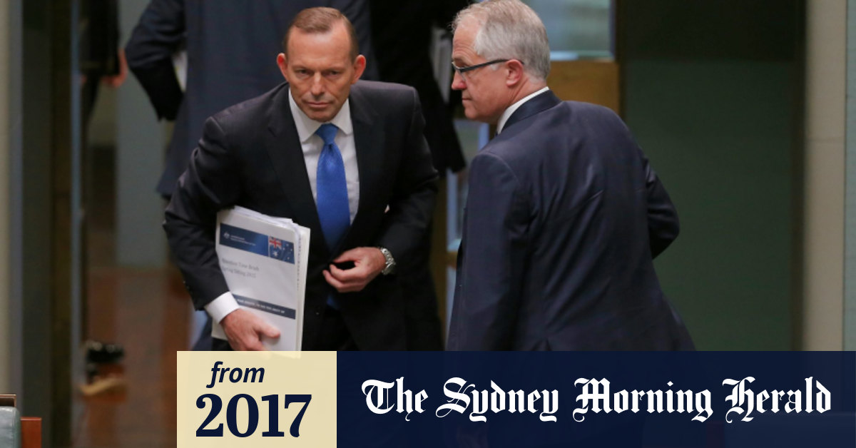 'We're at a low ebb': Tony Abbott bashes Liberal leadership in leaked audio