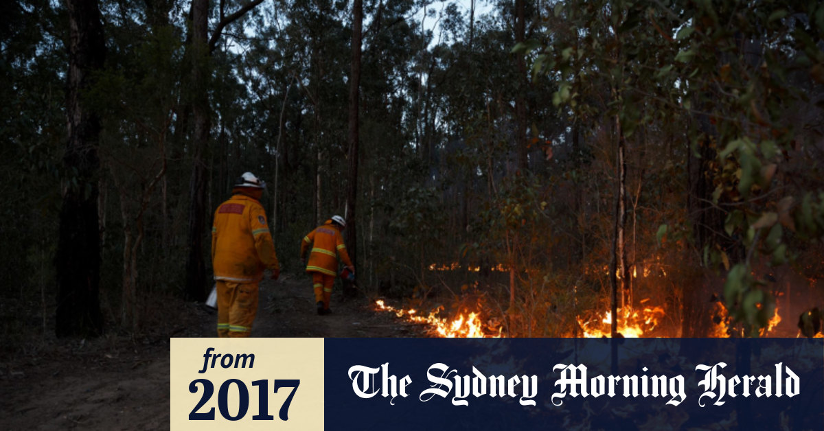 'Very nasty': Bushfire conditions as bad as 2013 blazes but three weeks ...
