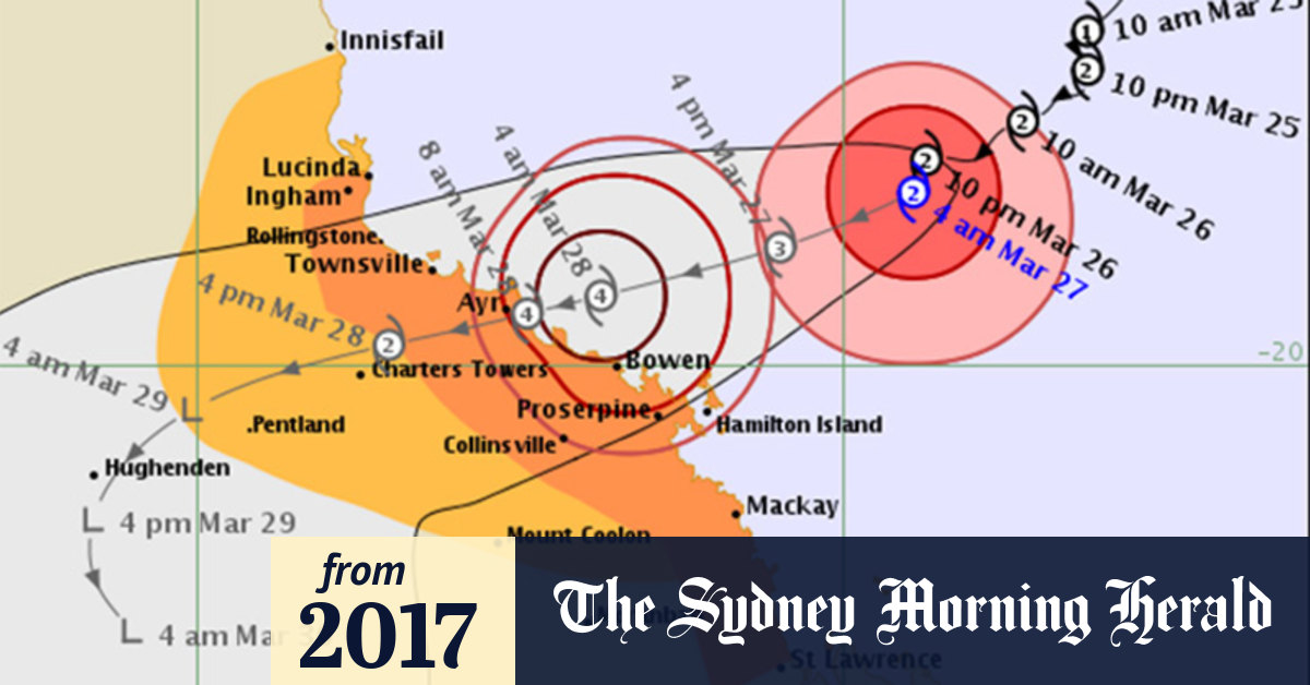 Video: Cyclone Debbie: landfall expected Tuesday morning