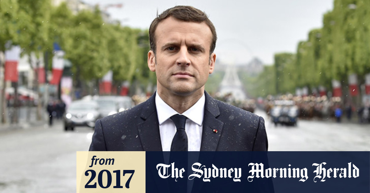 Video: France honours its new president