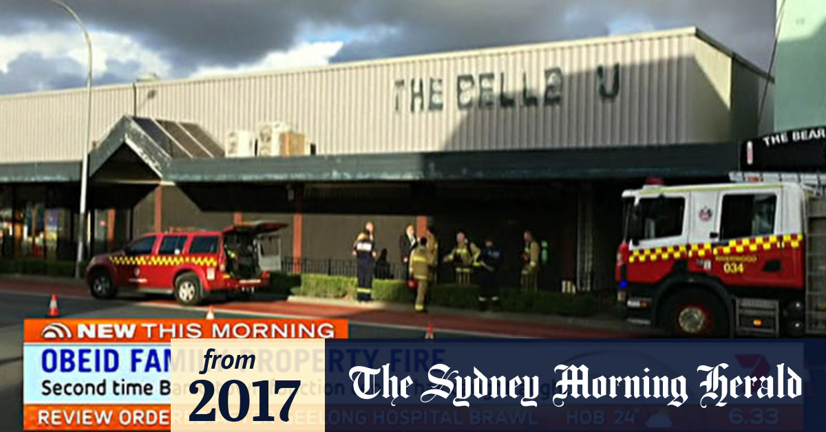 Video: Fire damages building linked to Obeid family