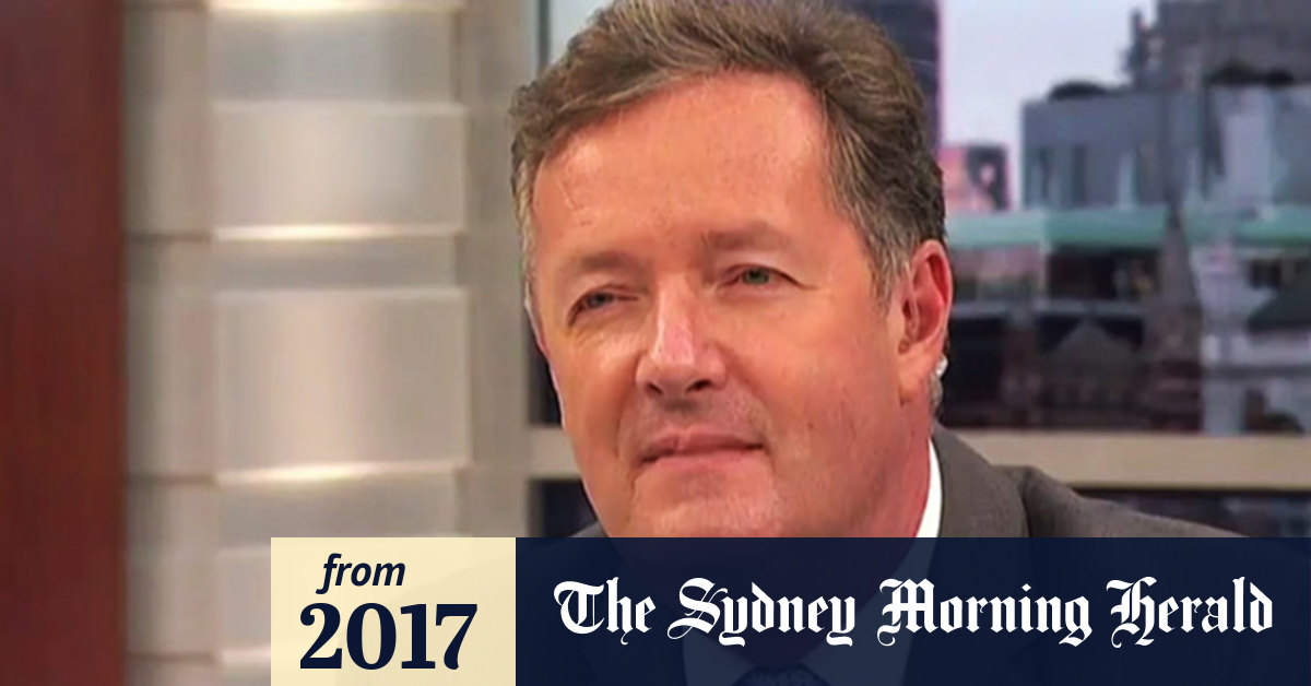 Video: Piers Morgan's live TV smackdown