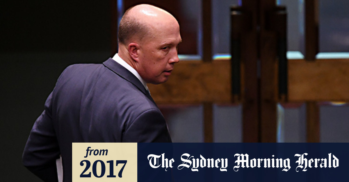 Video: Peter Dutton angry at lawyers helping asylum seekers