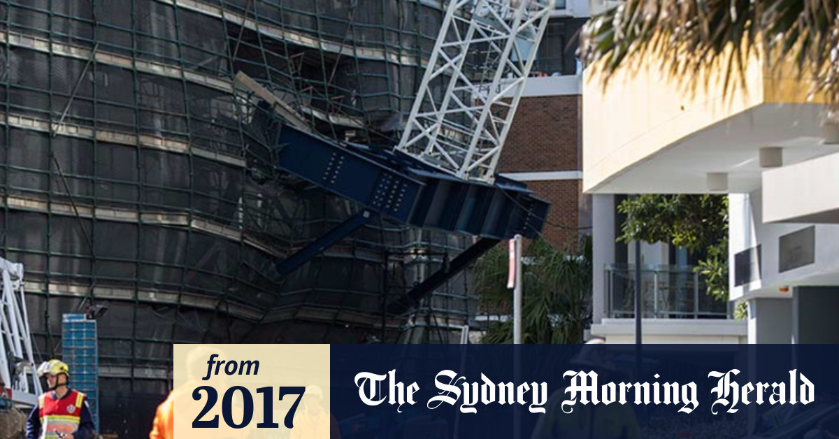 Video: Crane collapse bars residents from returning