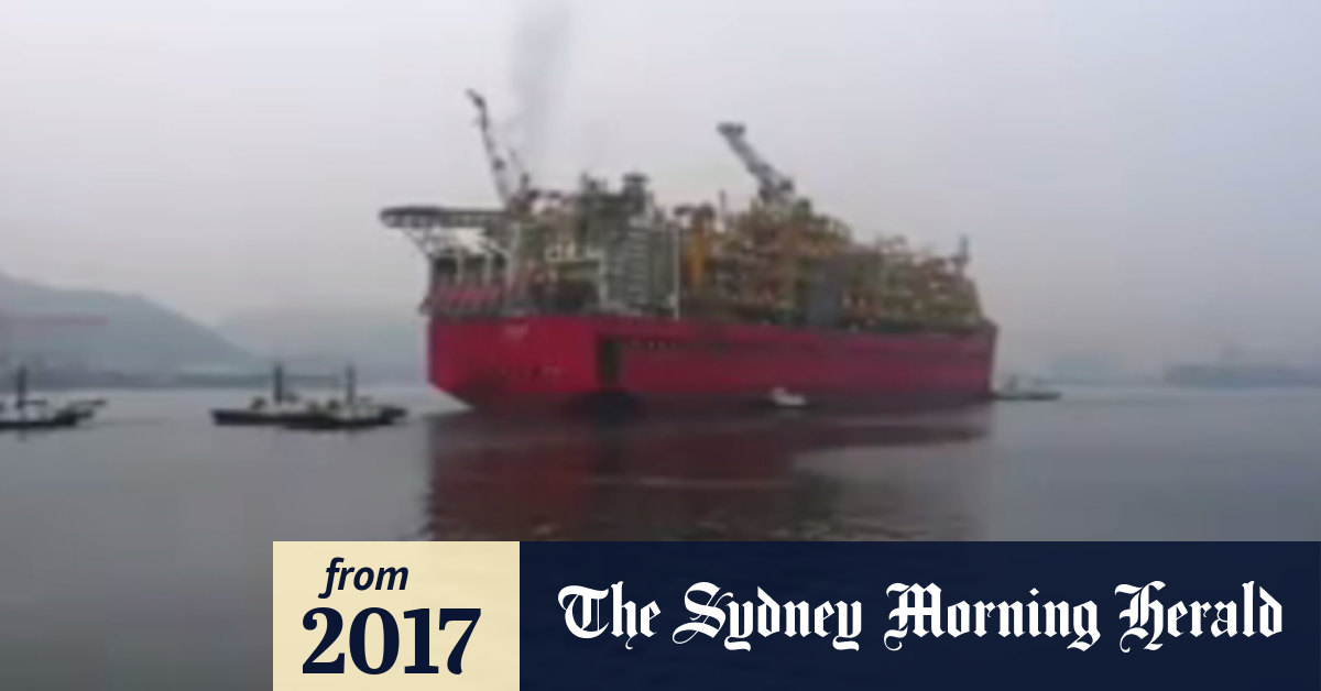 Video: Biggest floating gas hub in the world heads to WA