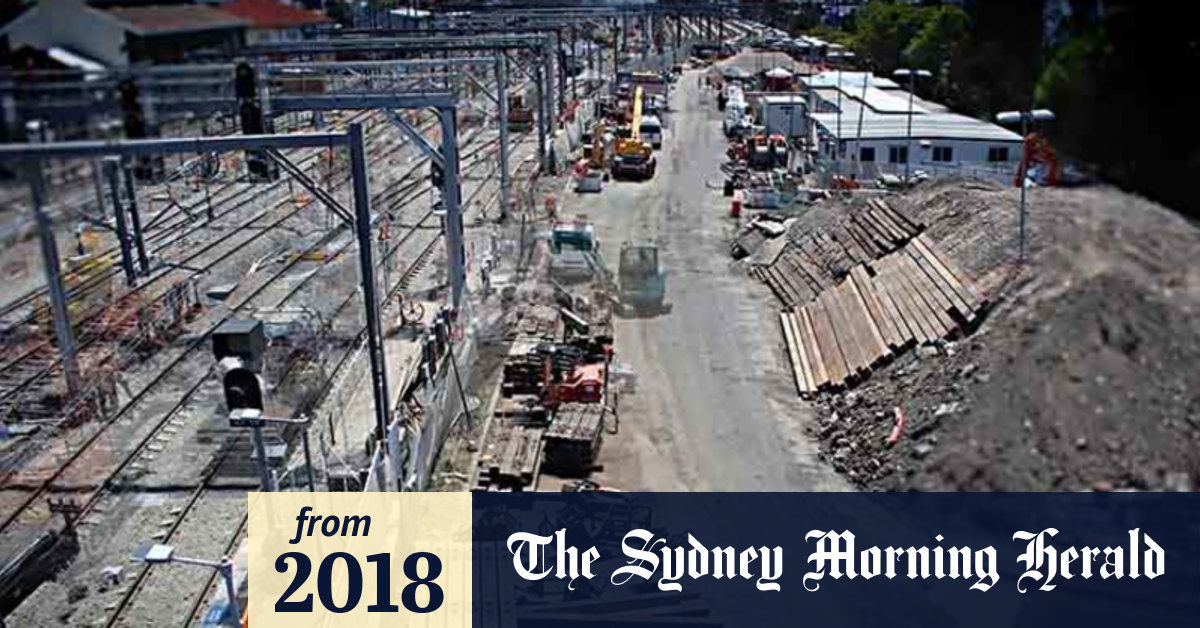 Video: Timelapse shows Hornsby rail upgrade