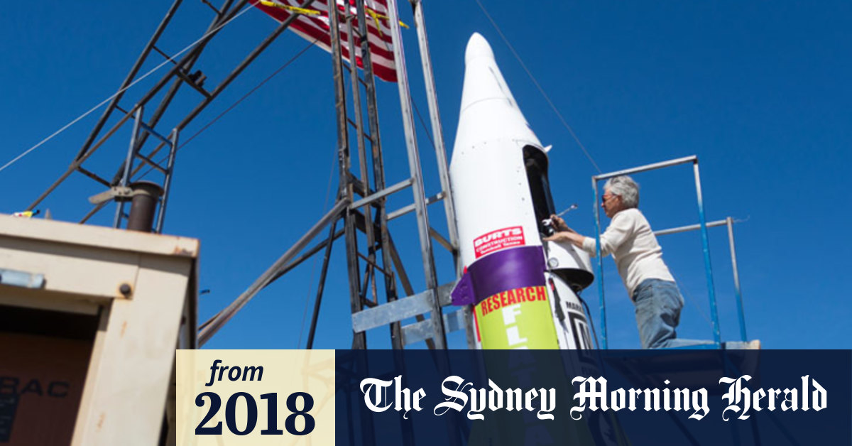 Video: Flat Earther Mike Hughes launches homemade rocket