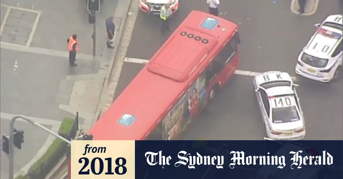 Video: Woman dies after being hit by bus