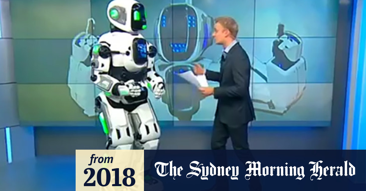 Video: 'Advanced' Russian robot was a man in a suit