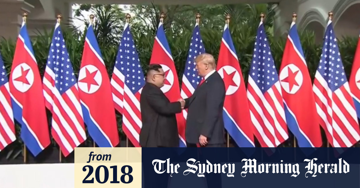 Video: The two leaders meet