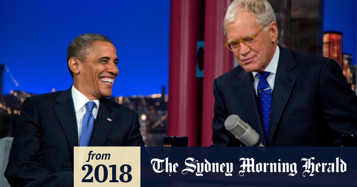 Letterman locks in Obama's first interview for Netflix series launch