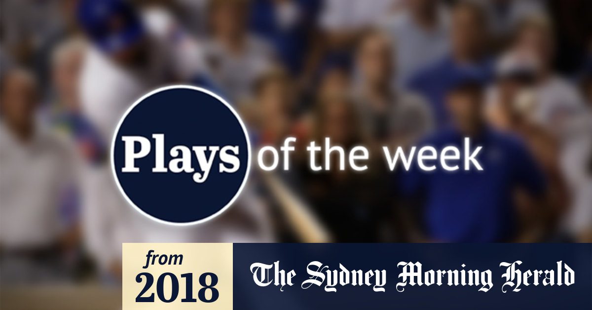 Video: Plays of the week