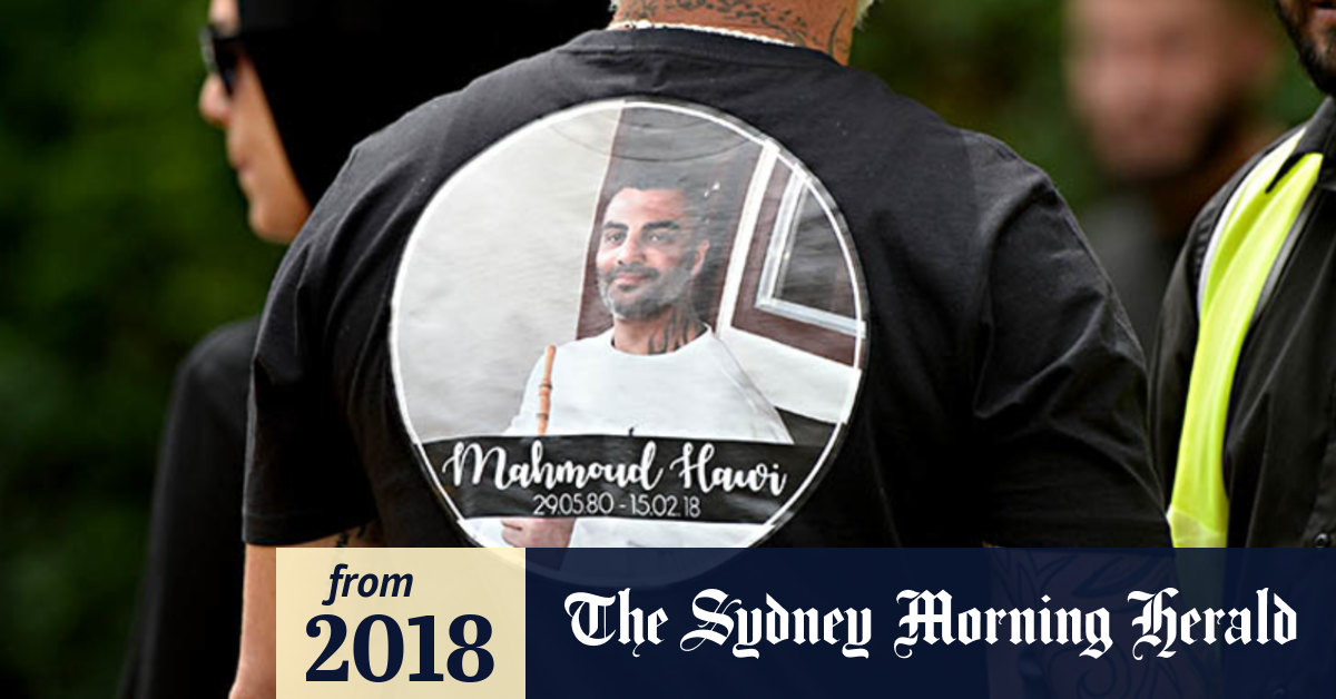 Video: Killed former bikie boss sent-off