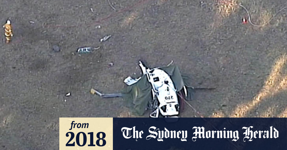 Video: Pilot killed in helicopter crash while fighting NSW fires