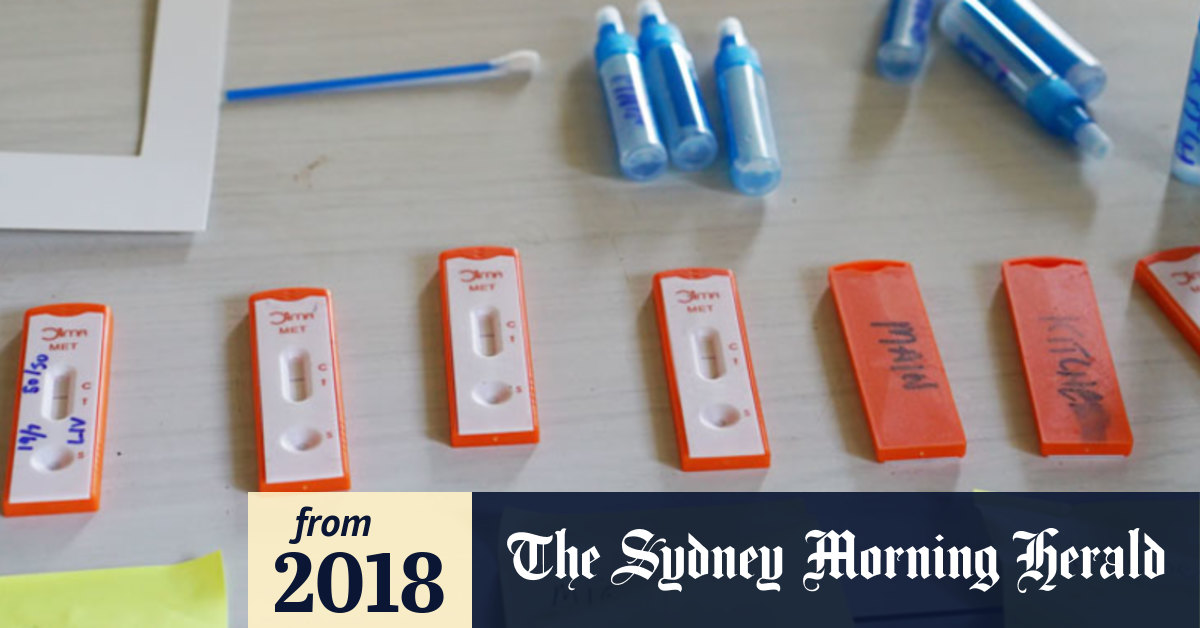 Video: Testing for methamphetamines