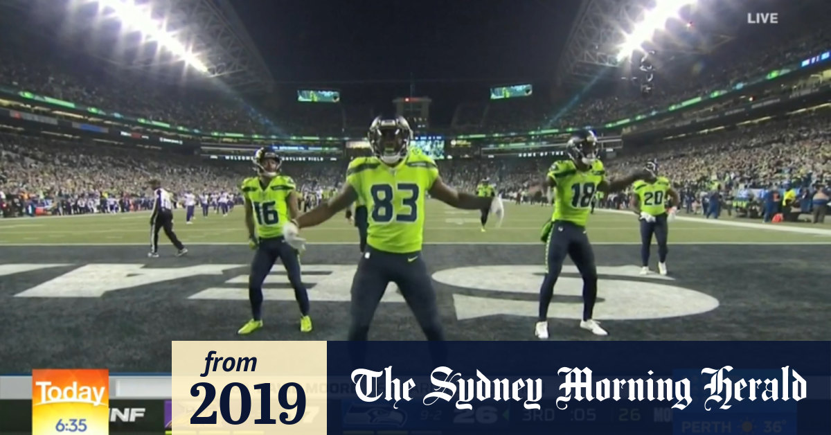 Video: Seahawks' impressive touchdown dance