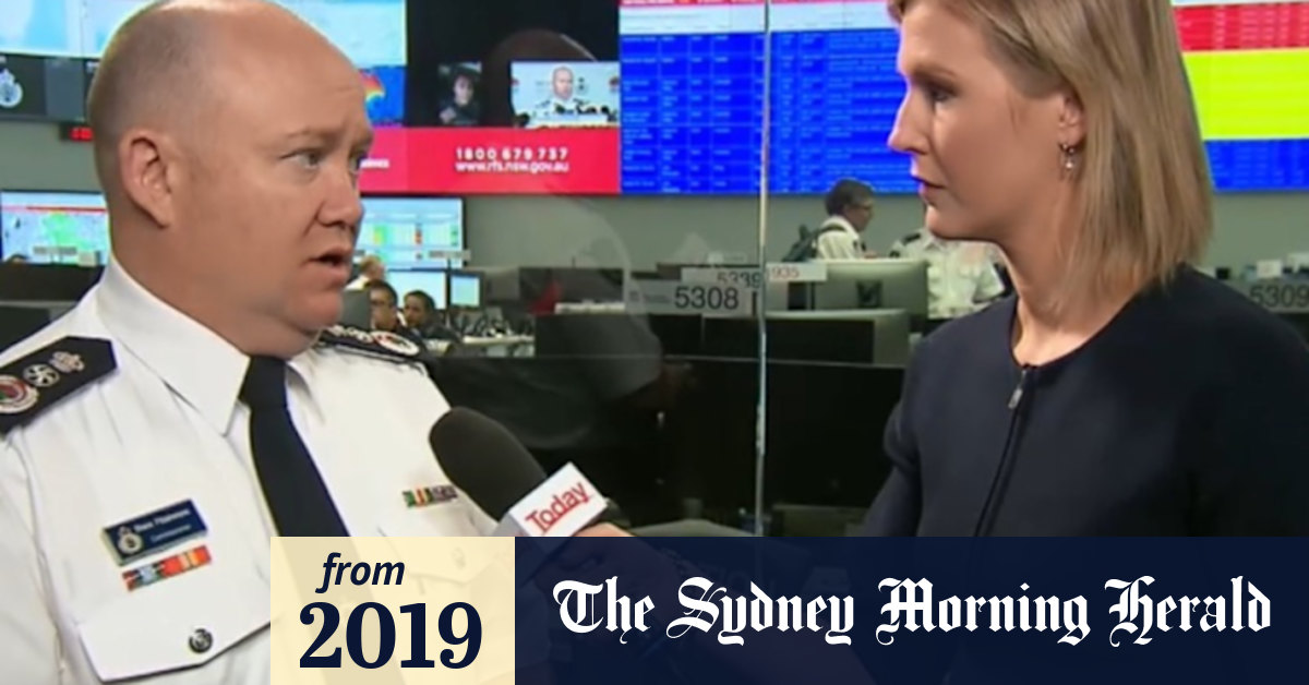 Video: RFS commissioner on the NSW bushfire crisis