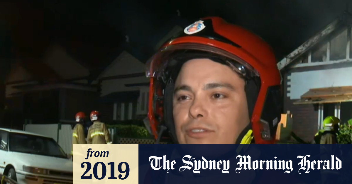 Video: Fire breaks out in Sydney's inner west