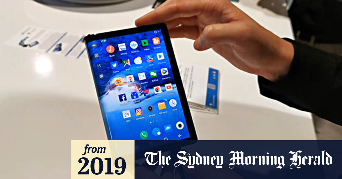 Video: The world's first bendable phone in action