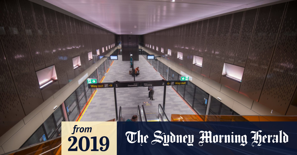 Sydney's new high-tech Metro North West line