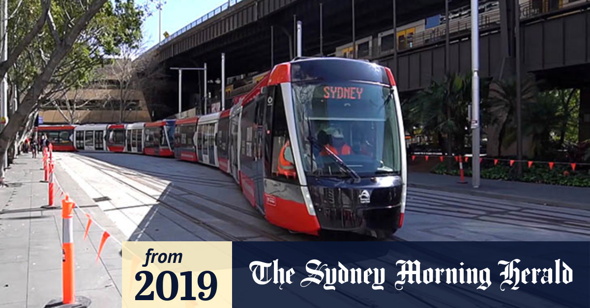 Video: Sydney's new light rail
