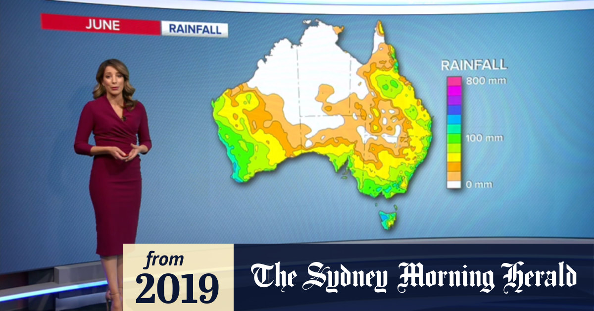 Video: Australia’s weather in June - rain