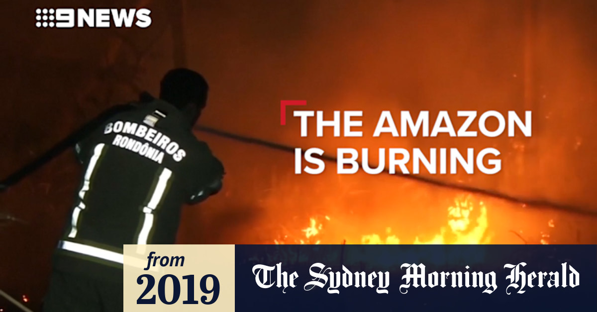 Video: Amazon fires burning at record rate