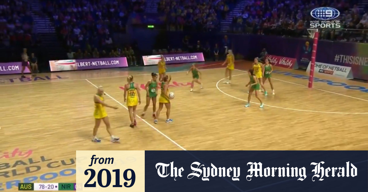 Video: Diamonds put on Netball masterclass