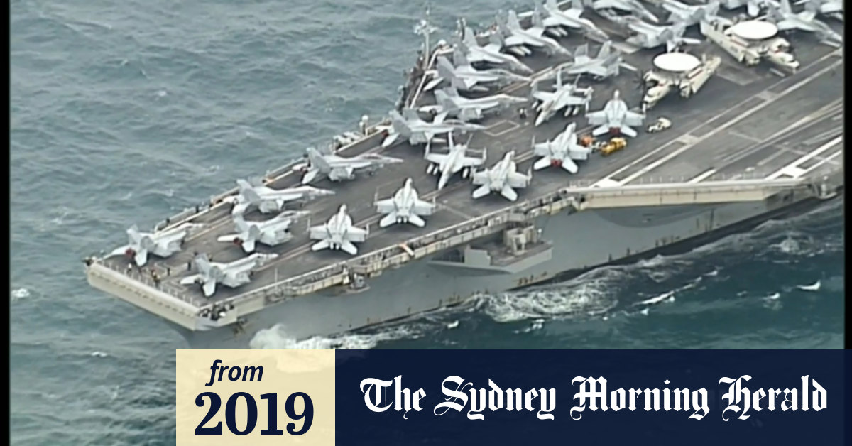 Video: US military ship docks in Brisbane