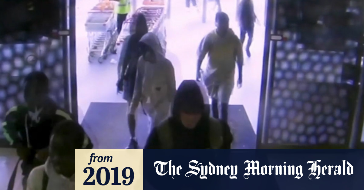 Video: Sydney shopping centre heist