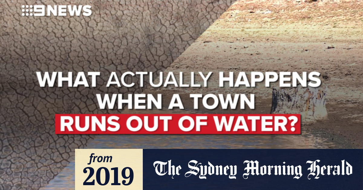 Video: Australia's drought crisis: What happens when a town runs out of ...