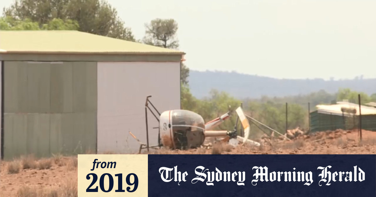 Video: Dubbo helicopter crash