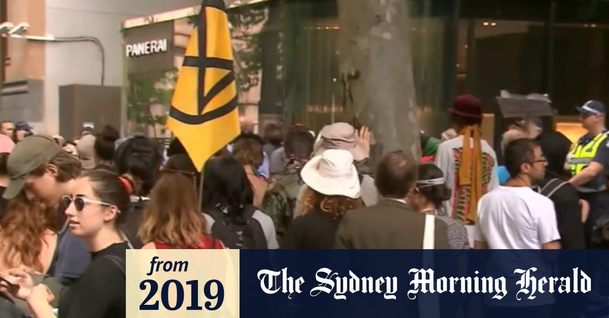 Video: Third day of Melbourne protests