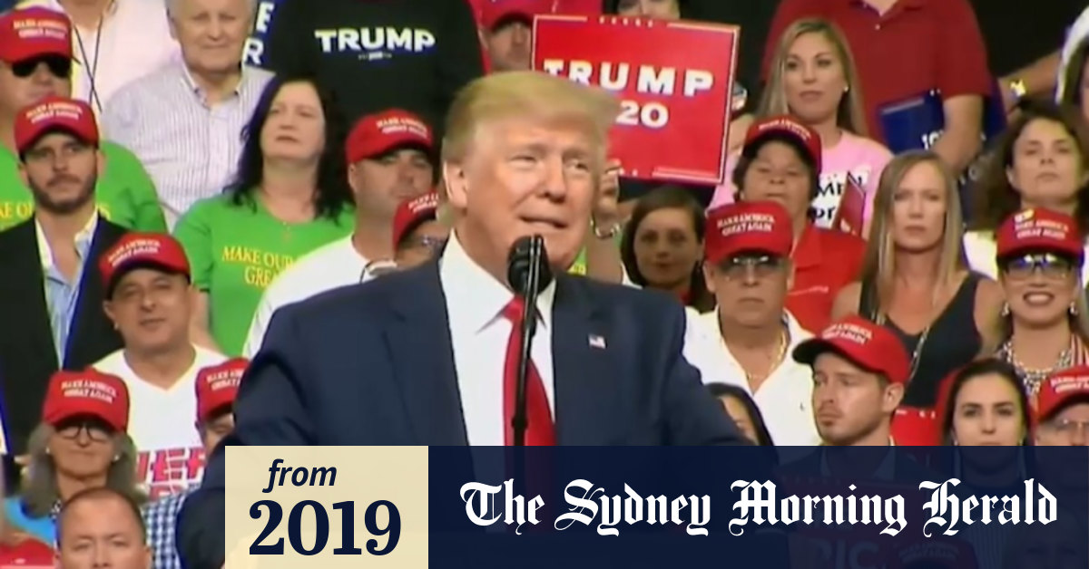 Video: Donald Trump’s 2020 election campaign launch