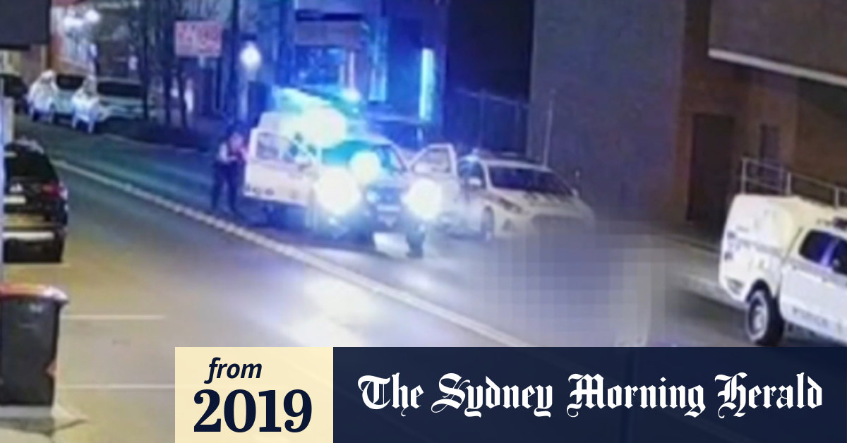 Video: Security footage released of Penrith shooting