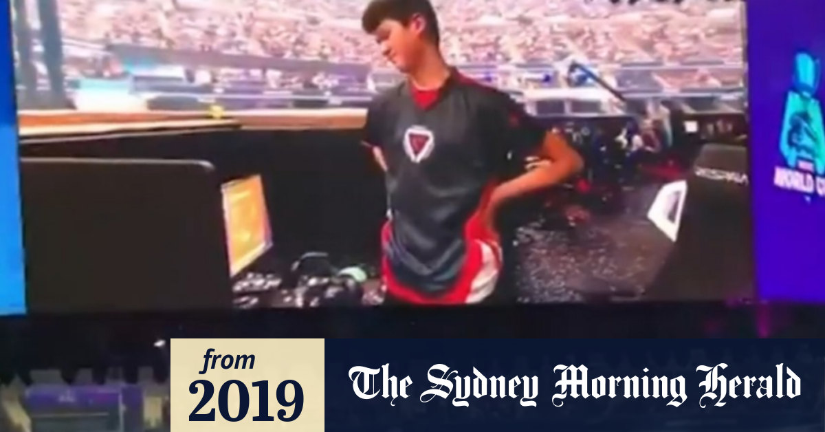 Video: 'Bugha' wins Fortnite World Cup