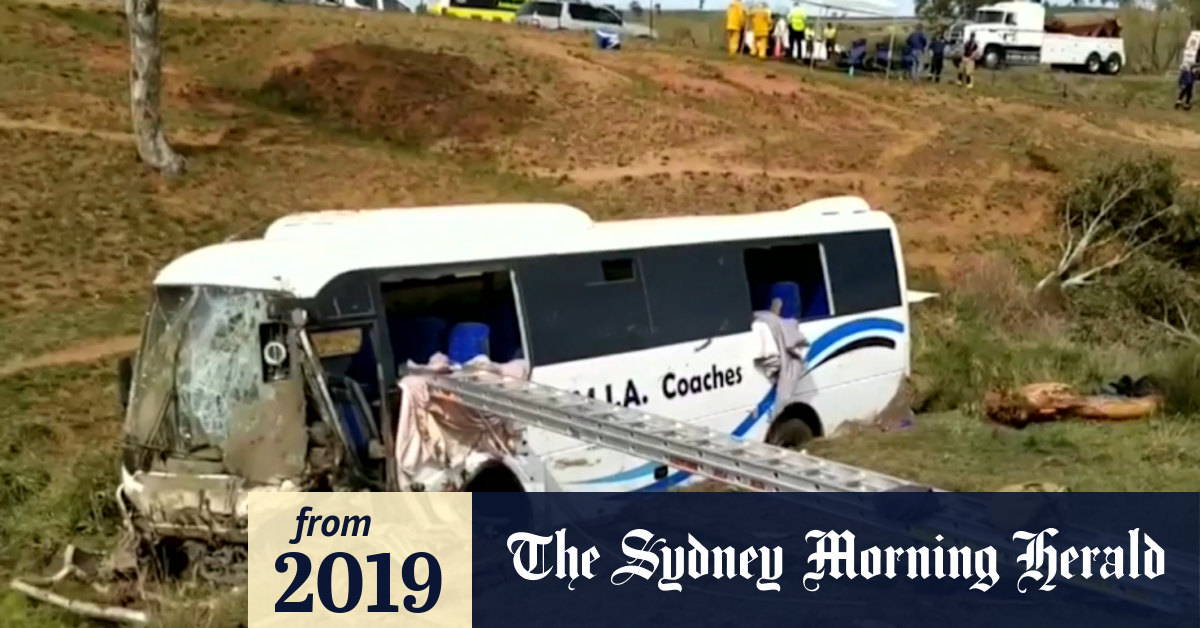 Video: Church group passengers injured in bus crash