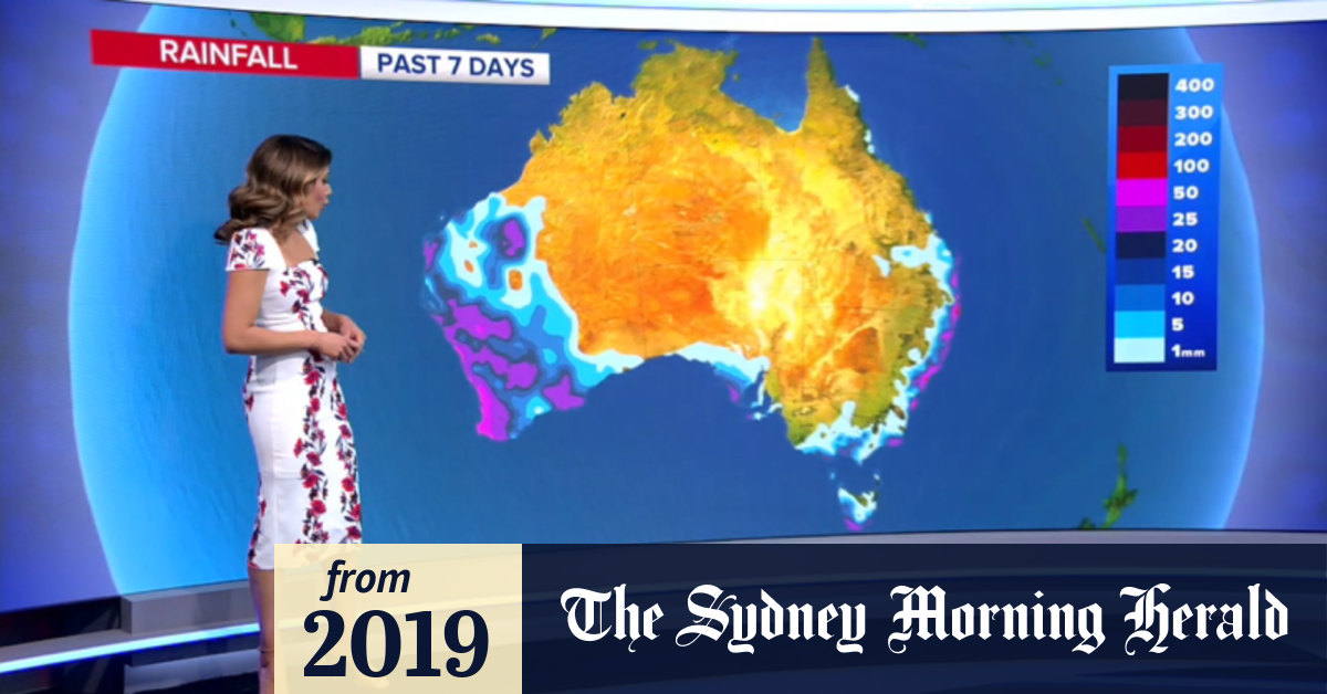 Video: A look at rainfall across Australia this week