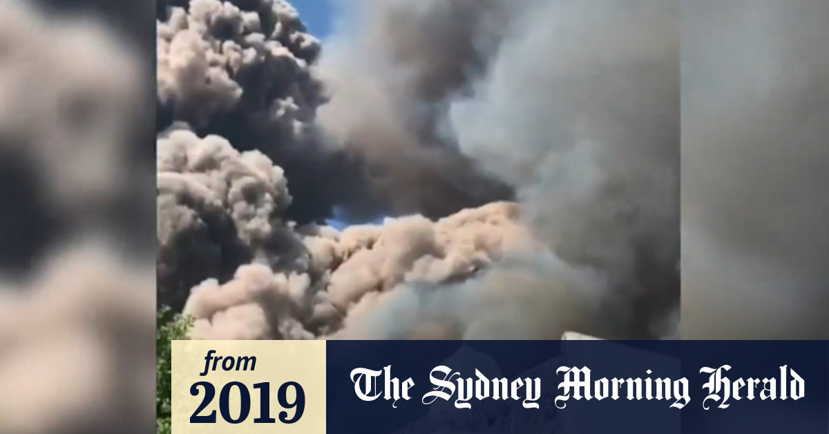 Video: Hiker killed by volcano eruption