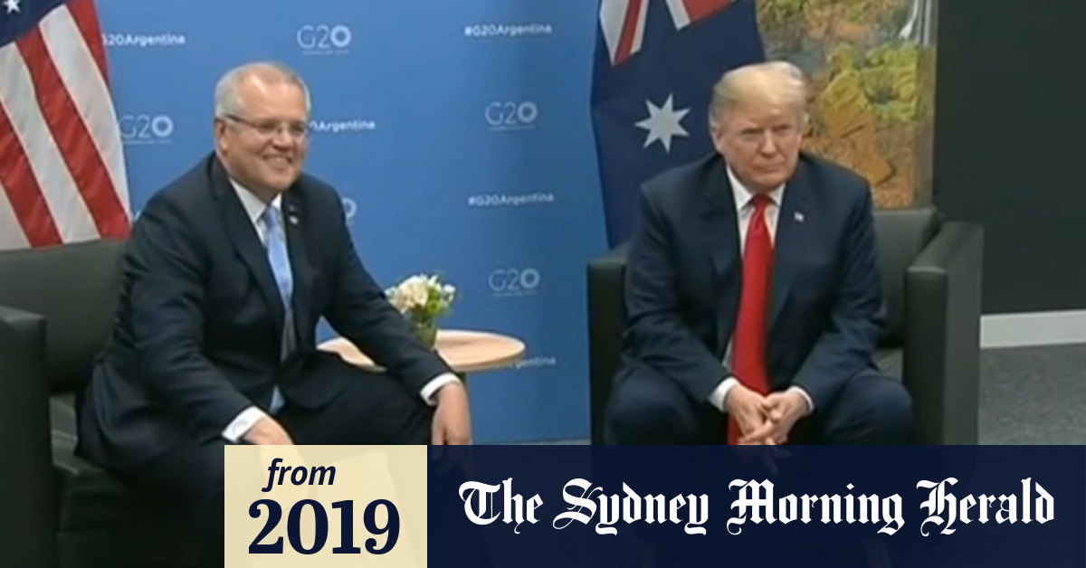 Video: Scott Morrison to talk trade at G20
