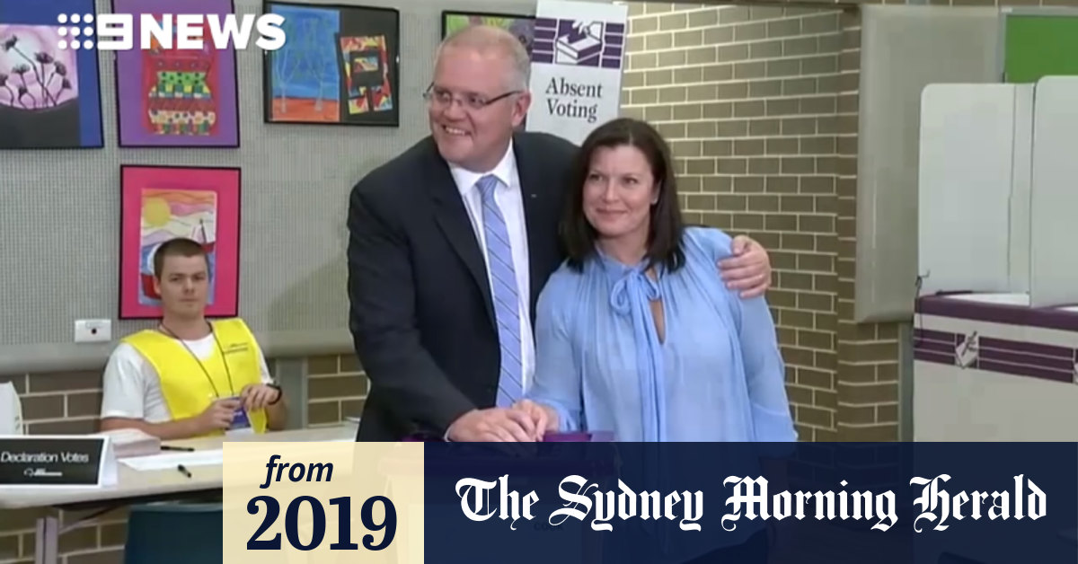 Video: Politicians cast their votes in the 2019 Federal Election