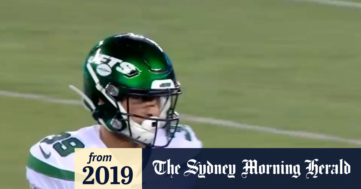Video: Holmes makes NFL debut