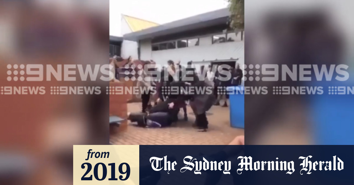 Video: Footage shows vice-principal holding student in headlock