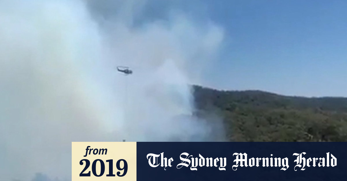 Video: Bushfire emergency warning in place