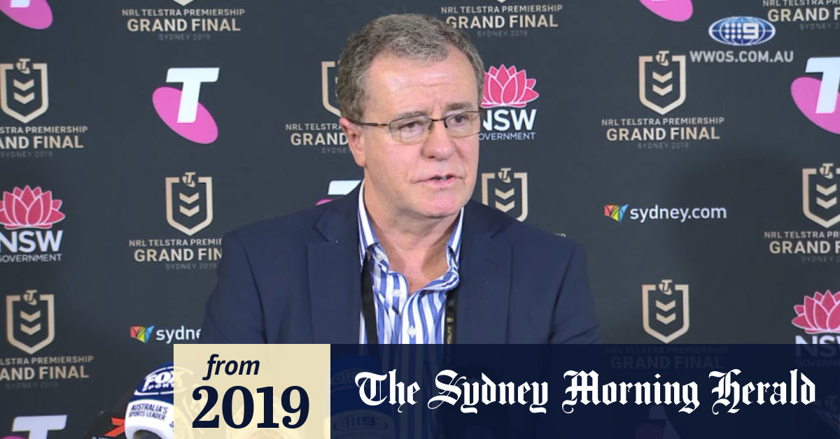 Video: NRL Press Conference: Graham Annesley - Grand Final