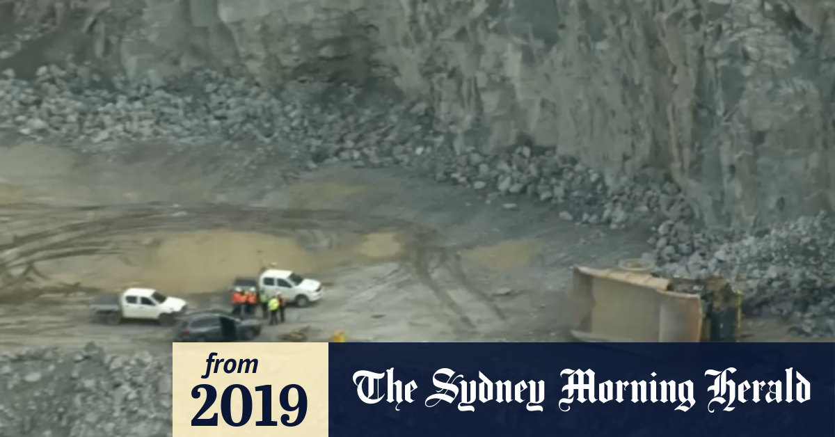 Video: Quarry worker plunges 20m to his death