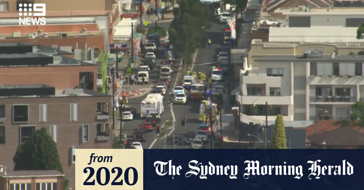 Video: Building collapsed in Sydney's inner west